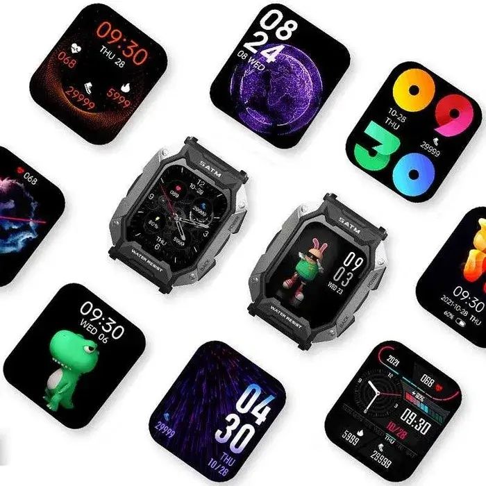 Смарт-годинник тактичний Smart Uwatch Tank C20 Military,смарт-часы: 1 ...