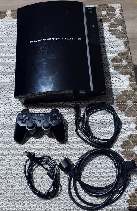 Konsola PlayStation 3 FAT CFW, Pad, Gra i Okablowanie Chorzów • OLX.pl