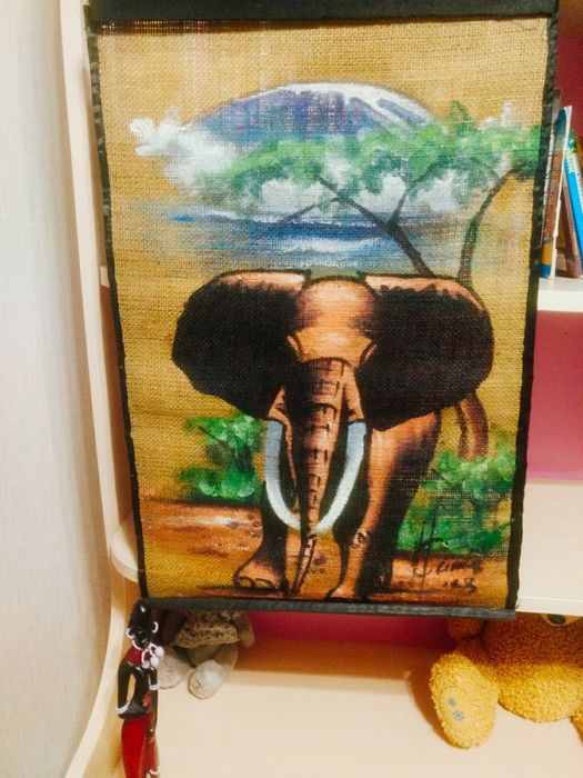 Пано и статуэтка из Африки: 900 грн. - Колекціонування Одеса на Olx