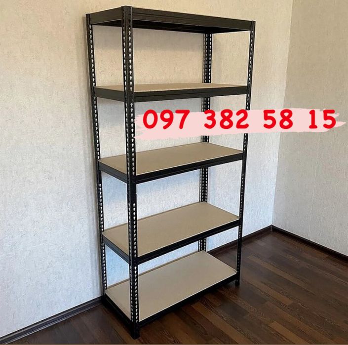 Топ! Металлический стеллаж / Полка / Стойка для одежды обуви/ Стелаж ...