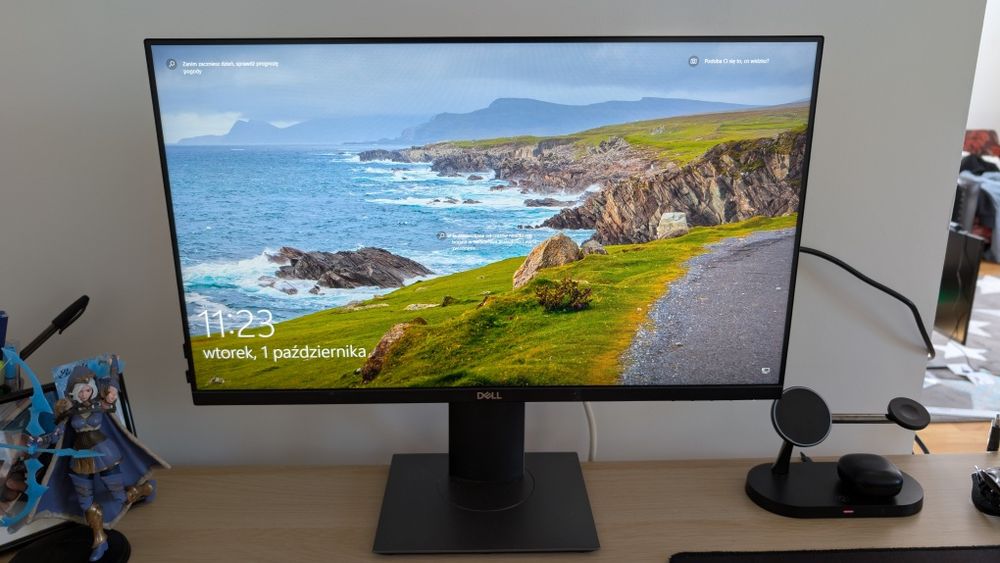 Monitor Dell P2419h FullHD IPS 2 sztuki Kraków Prądnik Biały • OLX.pl