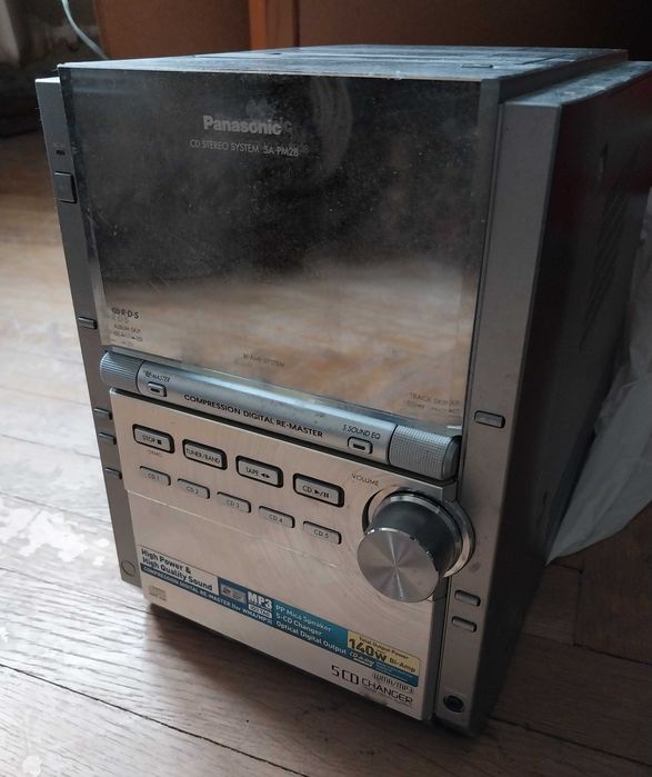 БУ музыкальный центр Panasonic CD Stereo System SA-PM28 (Киев): 2 910 ...