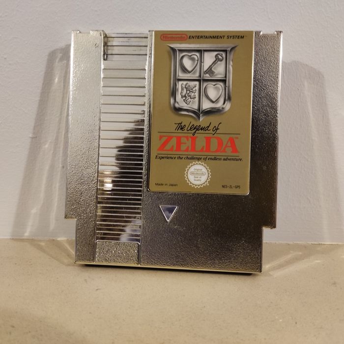 The Legend of Zelda "Gold" - Nintendo NES Cartridge (cartucho ...