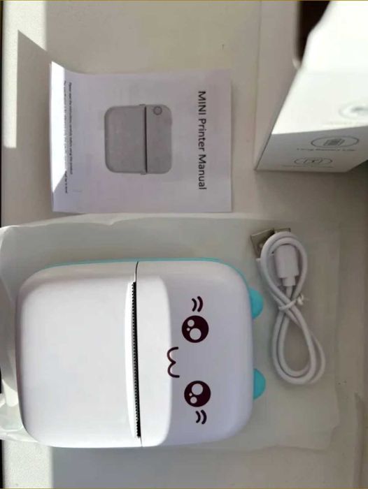 Мини принтер термопринтер Jetix для телефона наклеек портативный 850 грн Периферійні