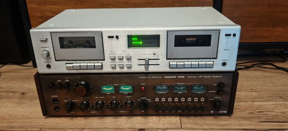Magnetofon dwukasetowy Radmor 5430 Olsztyn • OLX.pl