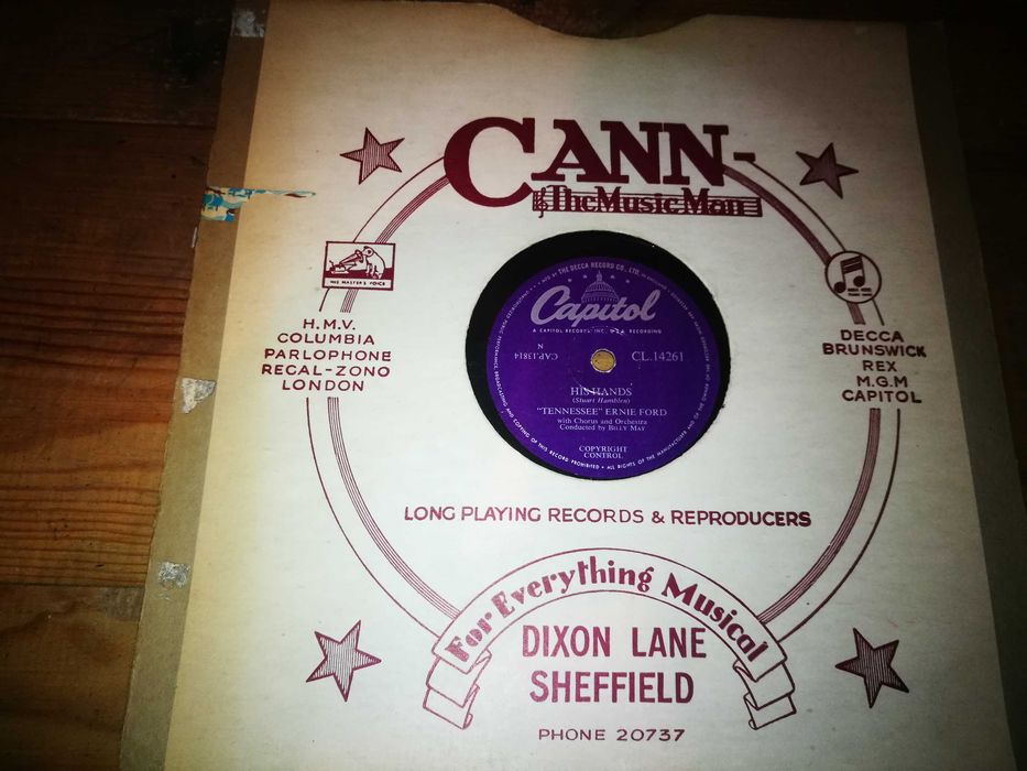 "TENNESSEE" ERNIE FORD(78RPM) - I´m a Pilgrim/His (Ed ING-1955-10 ...