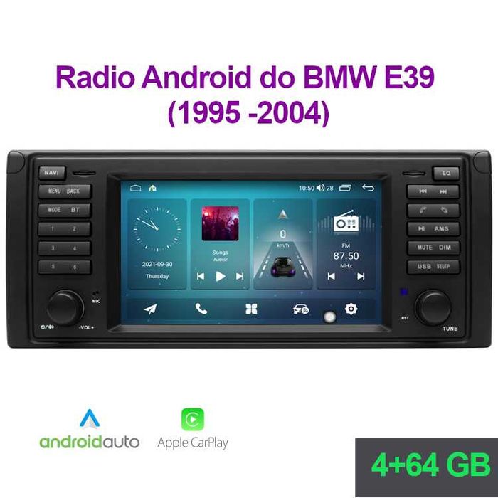 Radio Android BMW E39 E38 / 4+64 GB / Android Auto / Carplay / SIM ...