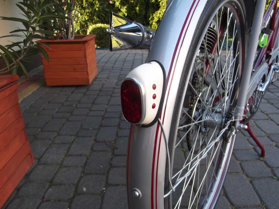 Rower zabytkowy Rixe tandem plus silnik rowerowy Victoria Fm 38 Busko ...