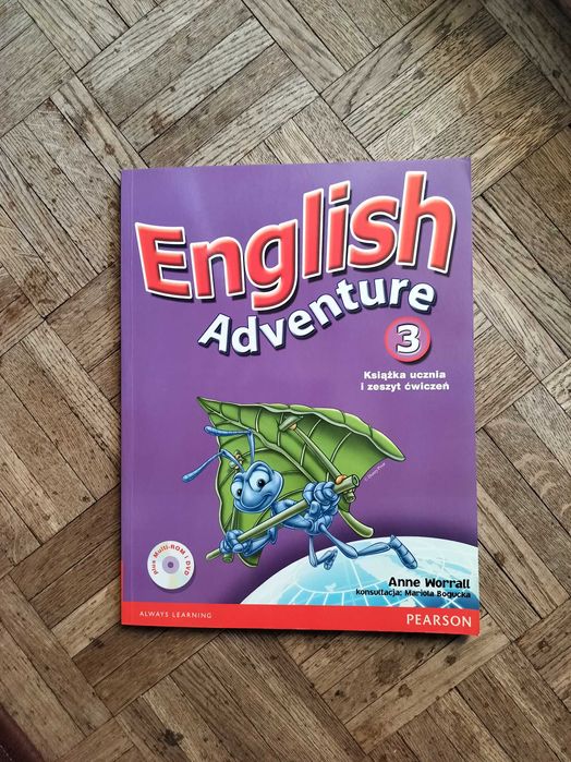 English Adventure 3 + dwie płyty CD Łódź Górna • OLX.pl