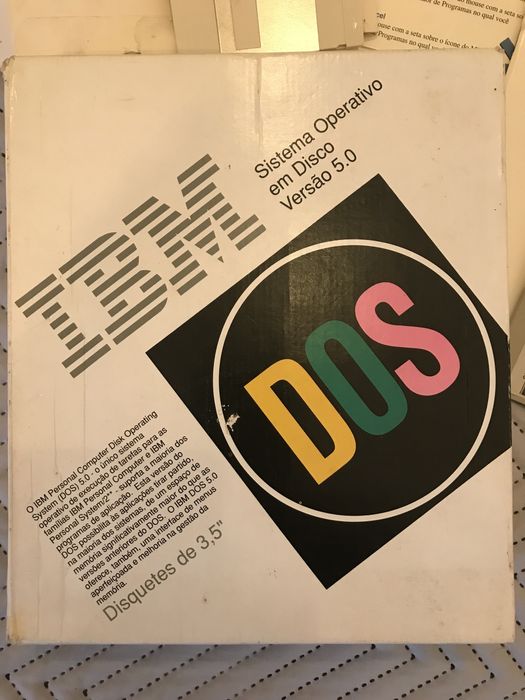 IBM DOS 5.0 - Sistema Operativo Vintage Marvila • OLX.pt