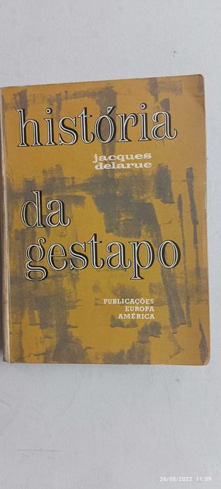 Livro Pa-1 - Jacques delarue - História da gestapo Corroios • OLX Portugal