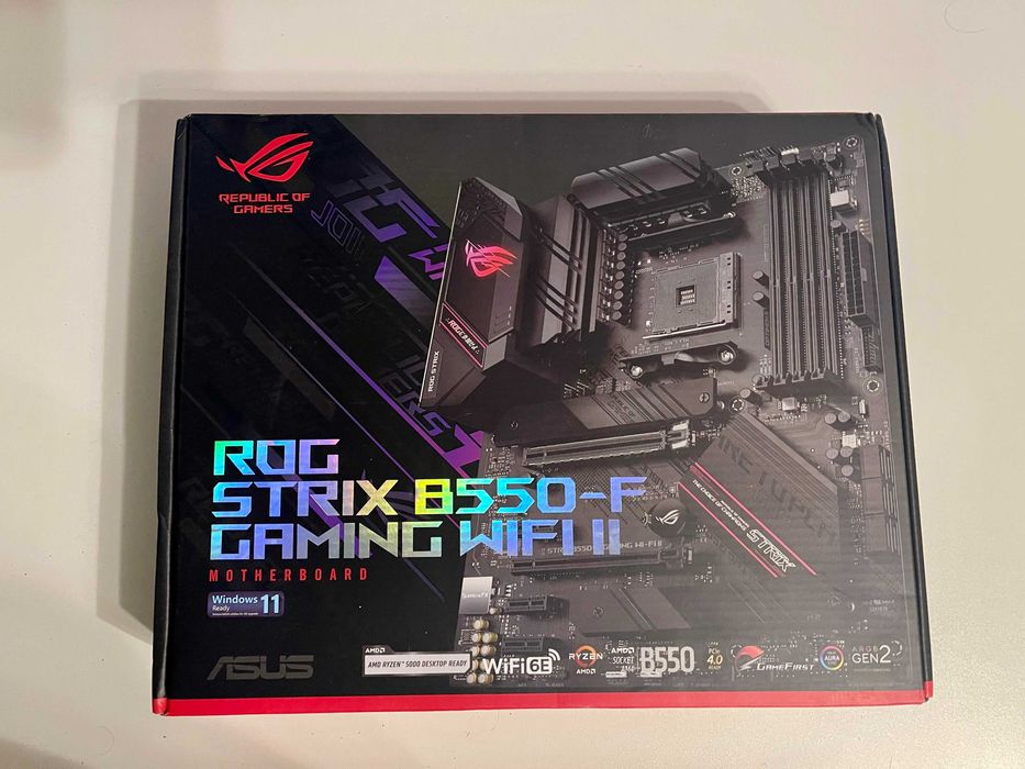 Материнська плата Asus ROG STRIX B550-F GAMING WIFI II: 7 500 грн ...