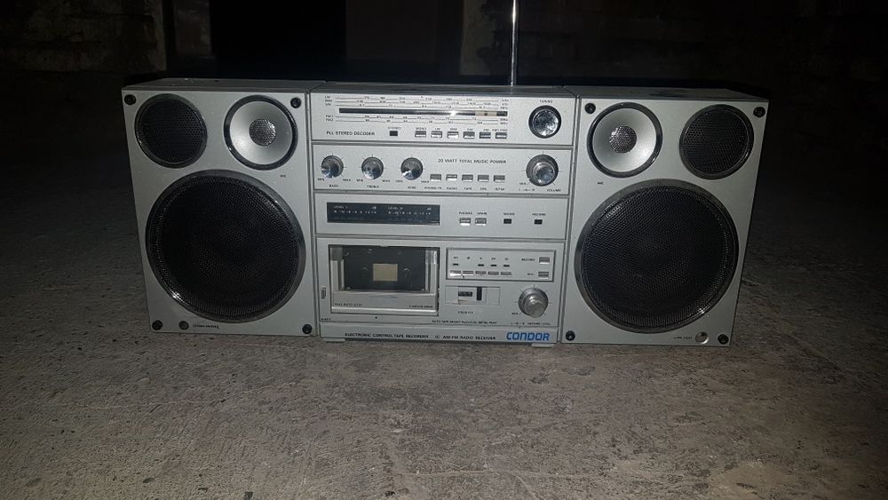 Condor retro Radio-Magnetofon z lat 80 - 90 Przemyśl • OLX.pl