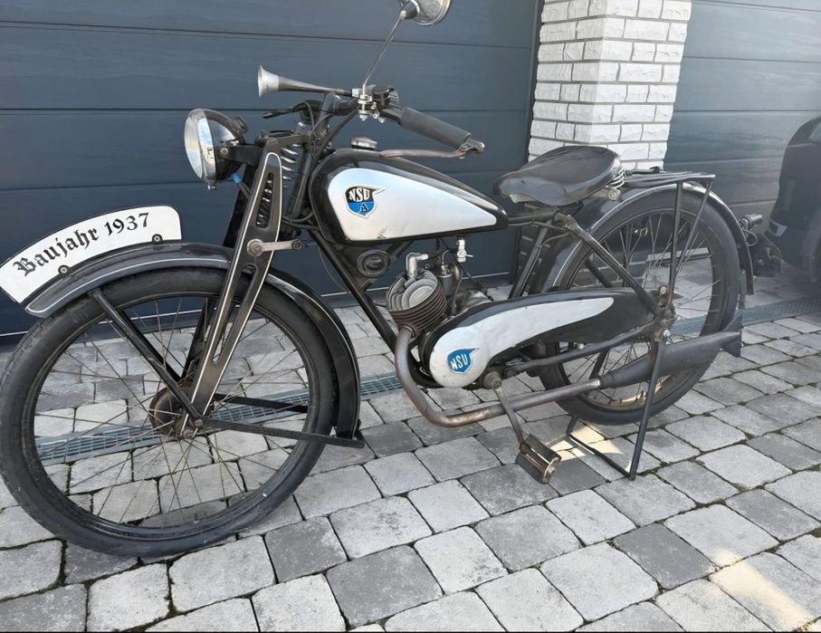 Motocykl Motorower NSU Quick 1937 Rok (nie MZ /DKW) Radomsko • OLX.pl