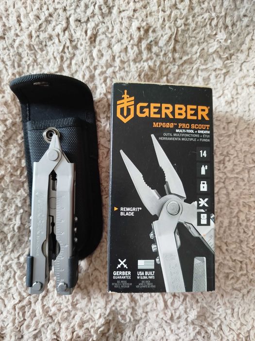 Multitool Gerber ProScout MP 600 z nożyczkami i brzeszczotem RemGrit ...