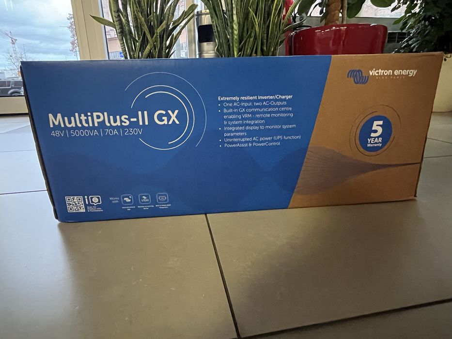 Victron Energy Multiplus II GX 48V - 5000VA - 70A LiFePO4 dyness: 45 ...