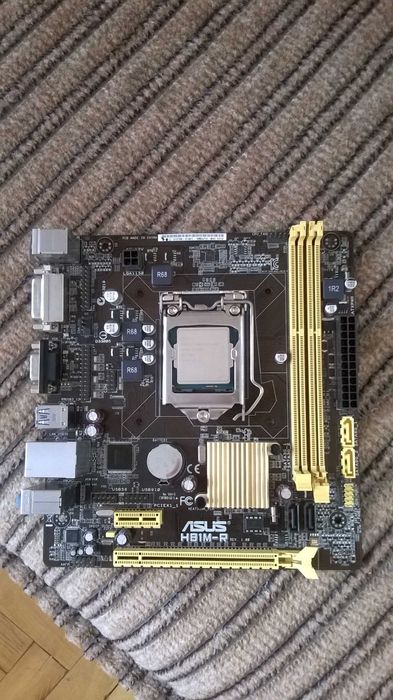Материнcька плата Asus H81M-R s1150 miniITX + Core i3 4160 3.6GHz: 786 ...