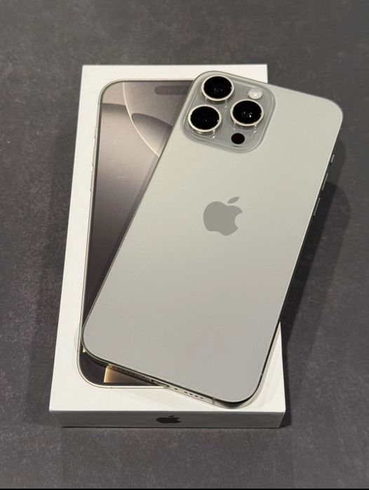 Apple iPhone 15 Pro Max 256GB-Natural Titanium - Factory Unlocked Nat ...