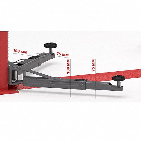 Подъемник автомобильный для СТО, Launch TLT240SB 4т, TLT235SB 3.5т: 92 ...