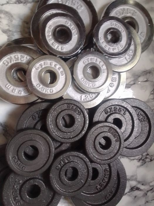 Блины 0,5 кг 1 кг 1,25 кг 2 кг 2,5 кг 5 кг 10 кг 15 и 20 кг - железные ...