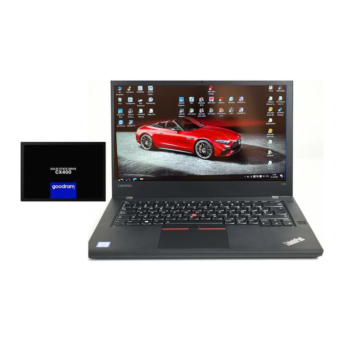 PRZYGOTOWANY Laptop + Dysk 512GB SSD MB Star Xentry DAS C4 C6 M6 DoIP ...