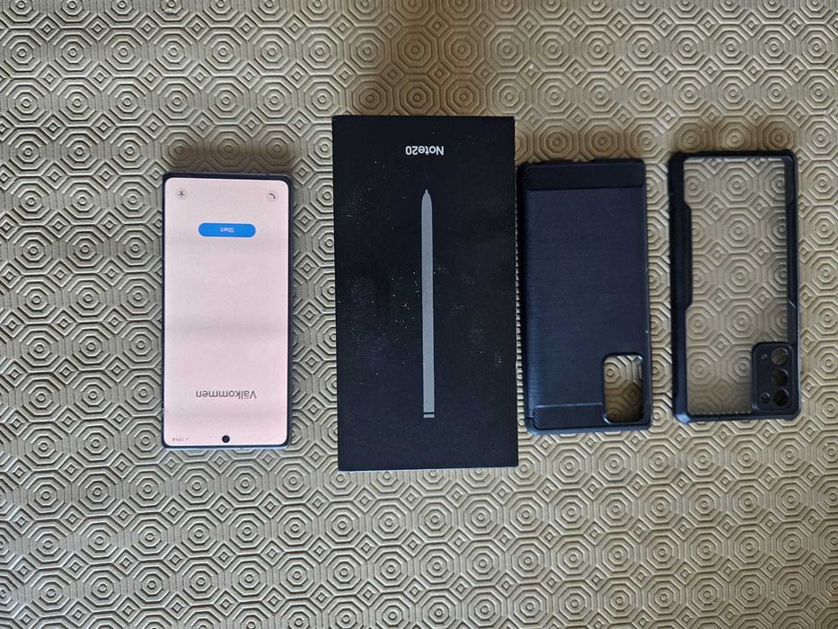 SAMSUNG NOTE 20 256GB como novo oferta de 2 capas Vila de Cucujães • OLX.pt