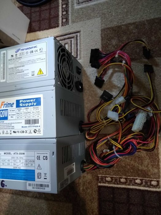 Блоки живлення ATX 200, 350, 400W для ПК, для комп`ютера: 125 грн. - Комплектуючі та аксесуари ...