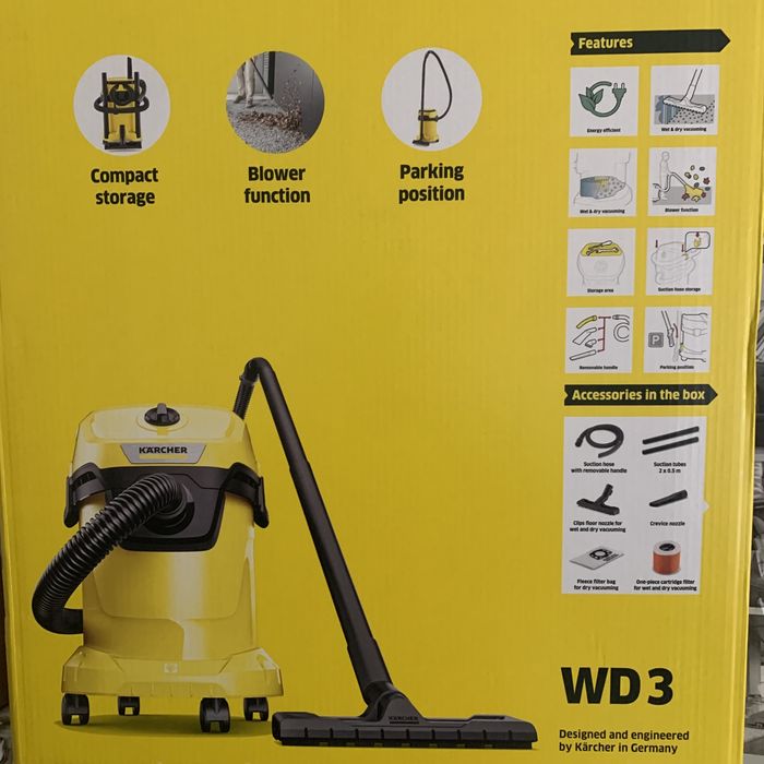 Karcher wd3 v-17/4/20 пылесос пилосмок пилосос: 2 890 грн. - Пилососи ...