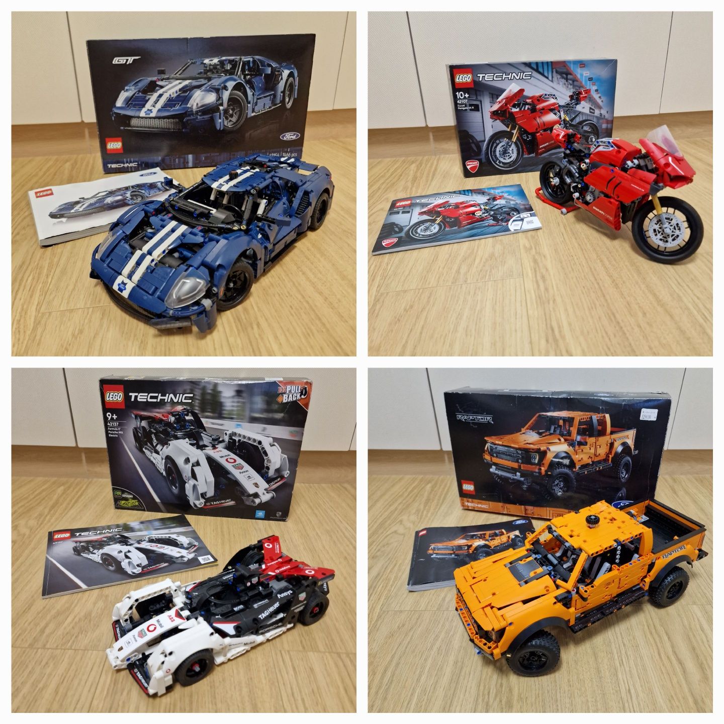 Lego 42126, 42137, 42154, 42107, 42125 оригінал з коробками: 980 грн ...