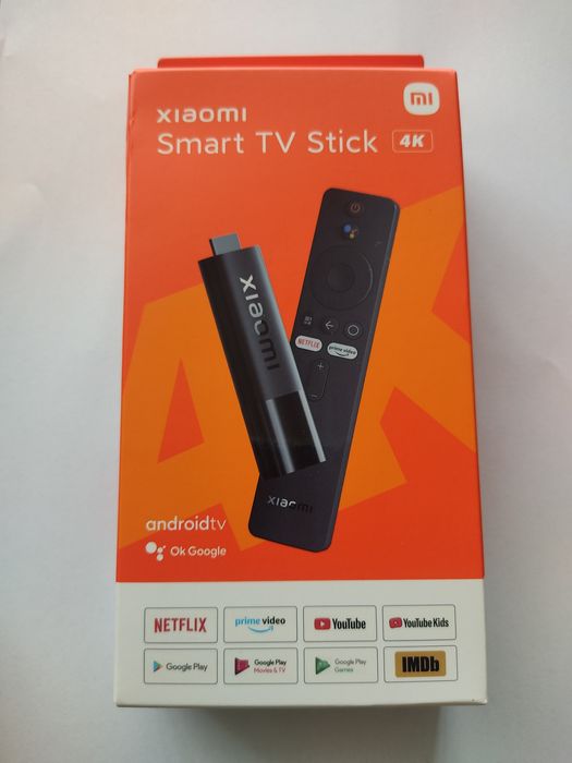 4K Mi TV Stick Xiaomi AndroidTV odtwarzacz multimedialny najnowszy Radzymin • OLX.pl