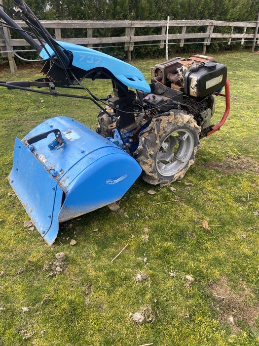 Ciągnik jednoosiowy BCS 732 Diesel,glebogryzarka,brona wirowa ...