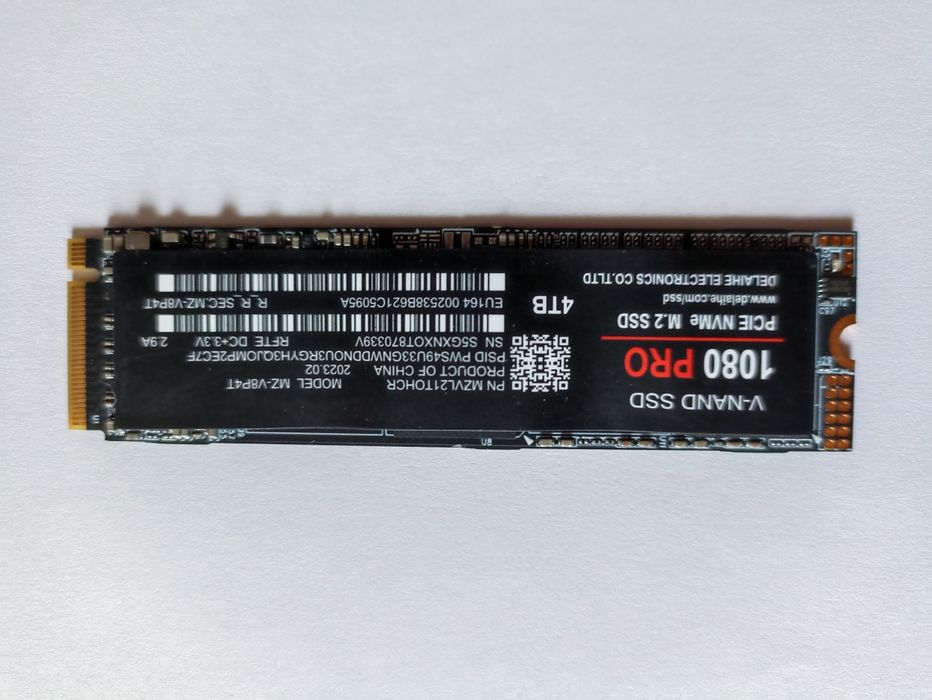 SSD диск 1080 Pro 4000GB M.2 PCIe 4.0 x4 V-NAND + Карман SSD M2: 4 000 ...