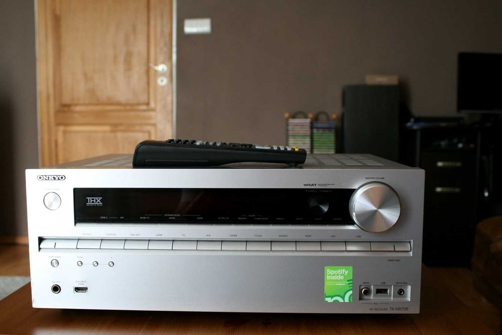 Mocny amplituner Onkyo TX NR PHONO WiFi USB wzmacniacz 170 watt Gdańsk Nowy Port • OLX.pl