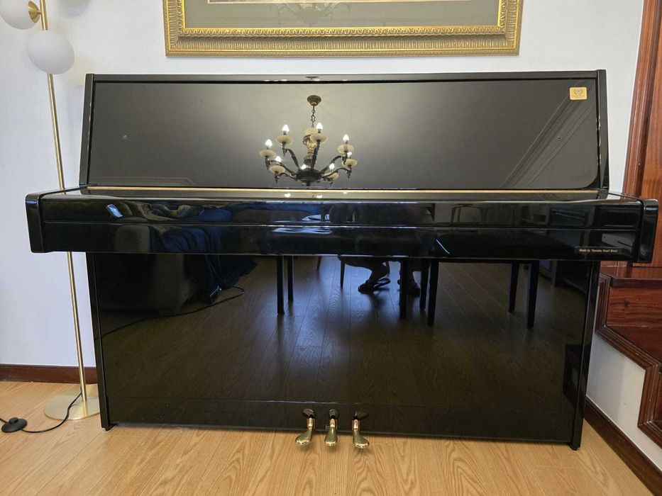Yamaha C109 PE upright piano and benches Modivas • OLX.pt