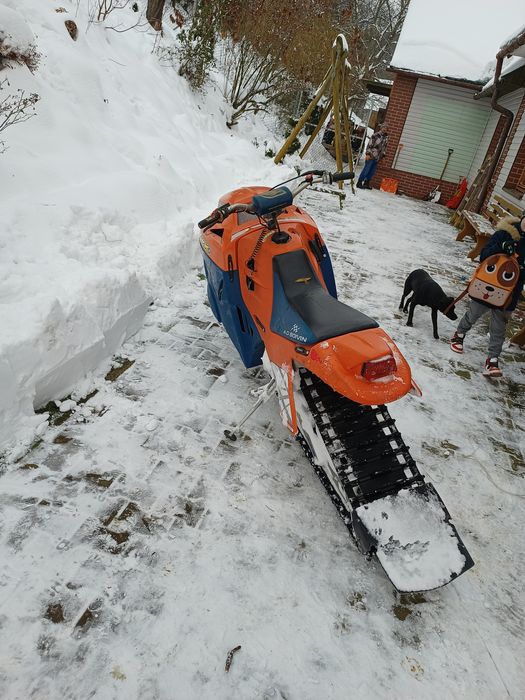 Skuter śnieżny Ad Boivin Snow Hawk 500F Rotax Unikat jedyny w polsce ...