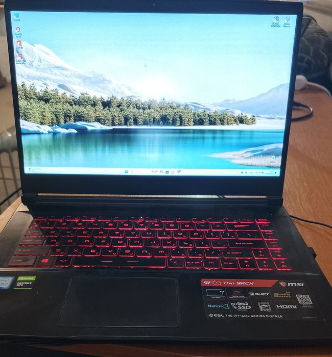 Ігровий ноутбук MSI GF 63: 12 300 грн. - Ноутбуки Ничипорівка на Olx