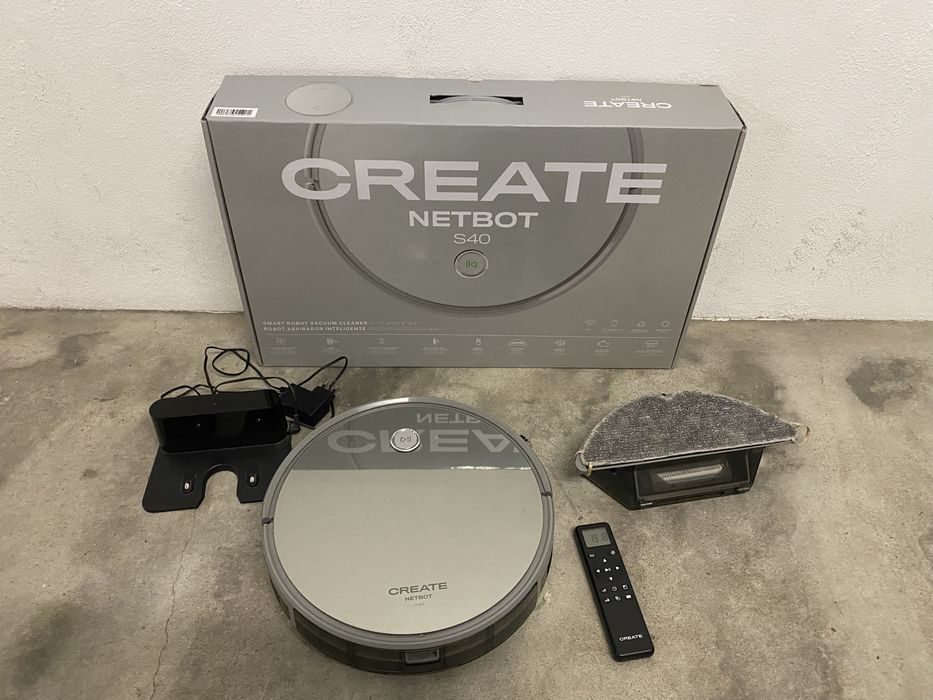 CREATE Robot Aspirador NetBot S40 Venda Do Pinheiro E Santo Estêvão Das ...