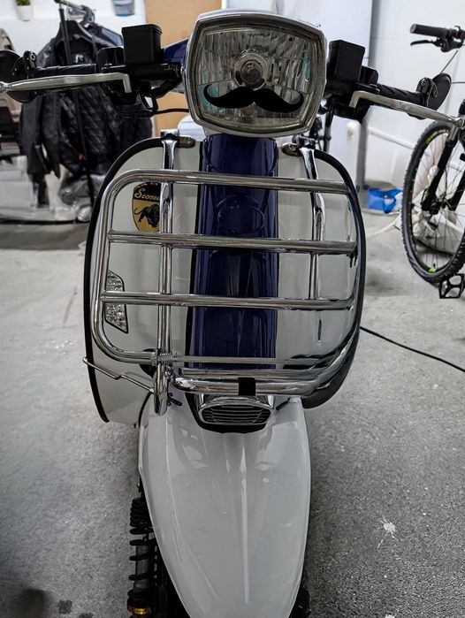 Scomadi TL125 de 2019 - Impecável c/ porta couves e bateria extra nova ...