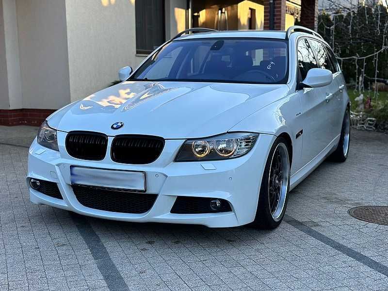 BMW e91 325i 3.0 218KM Lift Piękna Biała Opłacona uszkodzony silnik ...