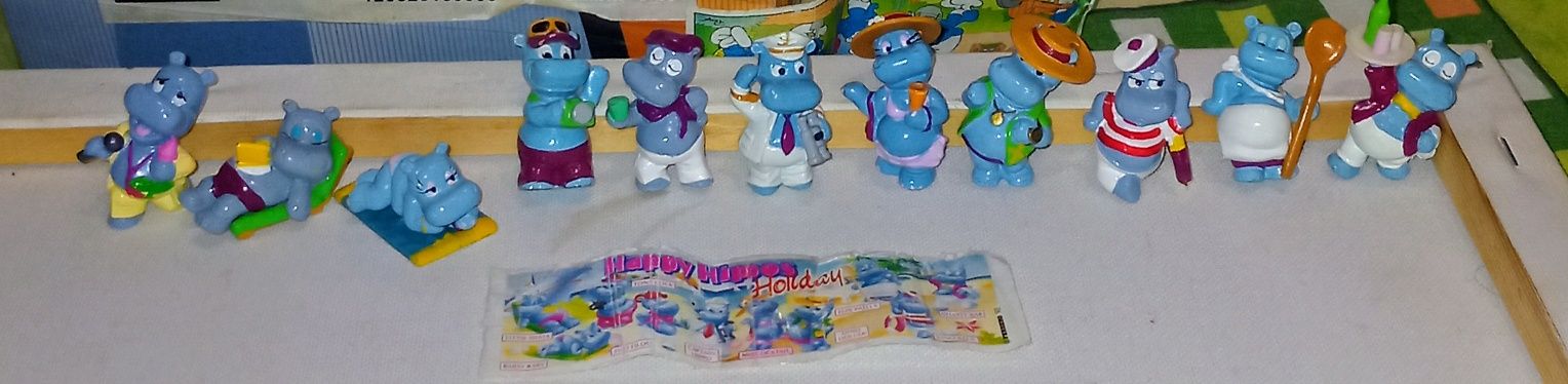 Бегемотики Happy Hippos от Киндер Сюрприза 90 х годов: 180 грн ...