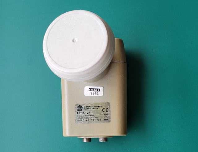 Konwerter do anteny satelitarnej, podwójny LNB Twin MTI AP82-T2F ...