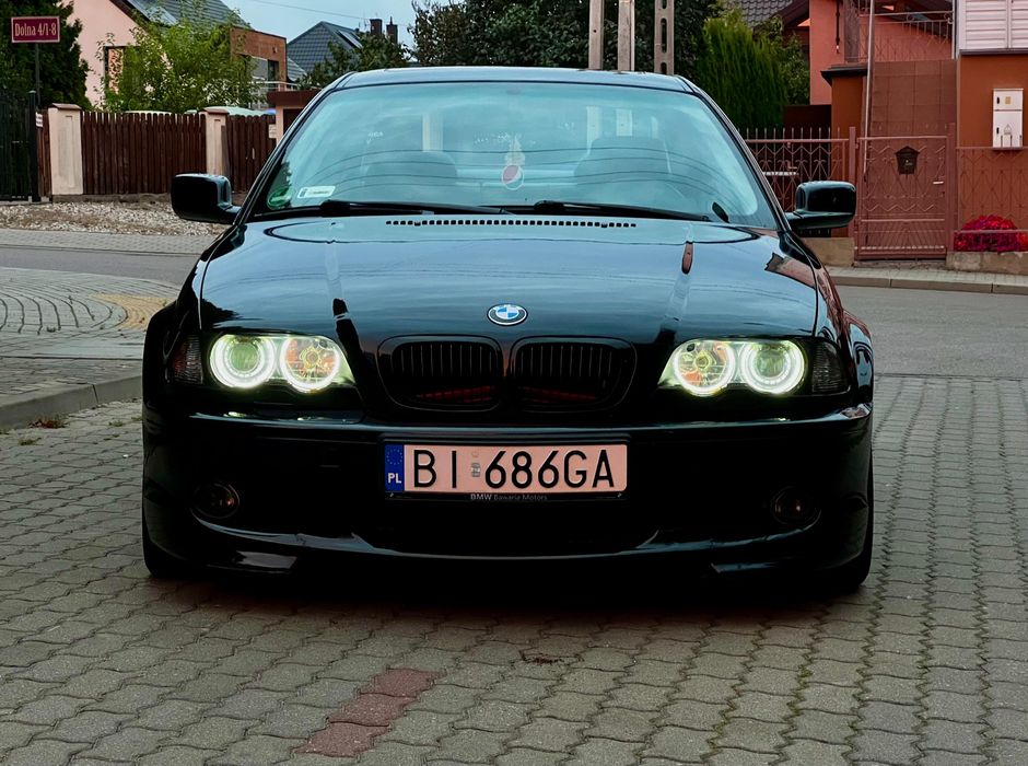BMW E46 Coupe m52 b25 Porosły • OLX.pl