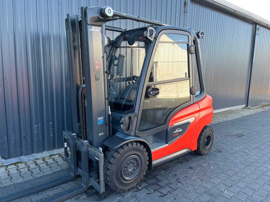 Wózek widłowy Linde H30D-01 Triplex Kabina Diesel 2023 tylko 52h NOWY Strzałkowo • OLX.pl