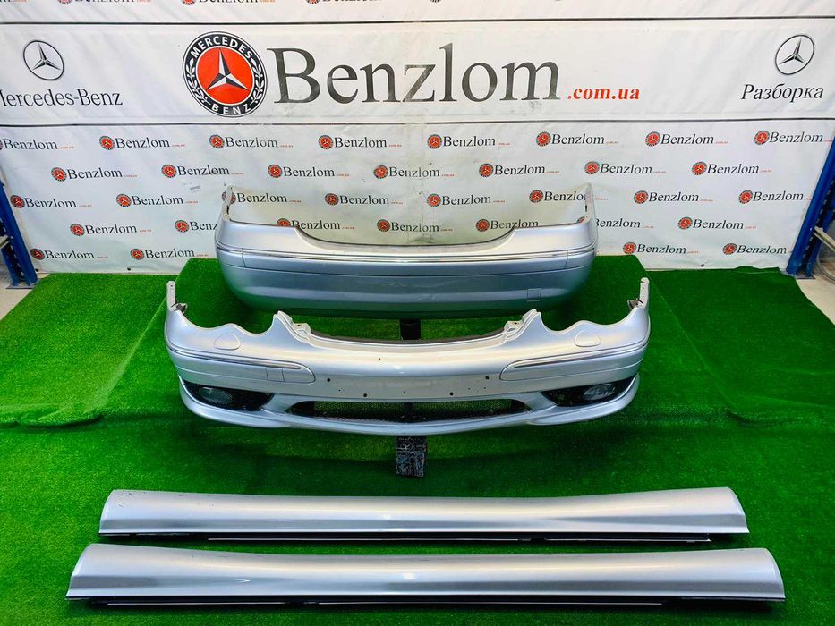 Обвіс AMG бампер передній задній накладки лиштва Mercedes W203 204 207: ...