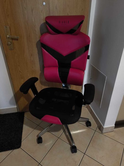 Fotel Ergonomiczny Diablo V-Dynamic Stan BDB- Jak na Zdjęciach RZESZÓW ...