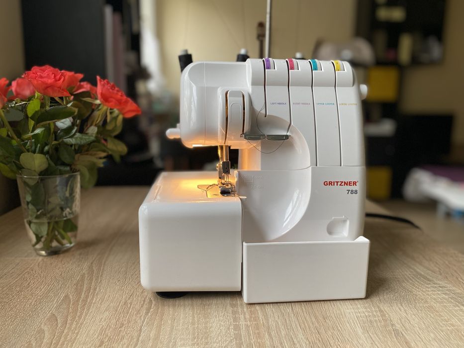 Maszyna do szycia overlock/ owerlock Gritzner 788 Wrocław Fabryczna ...