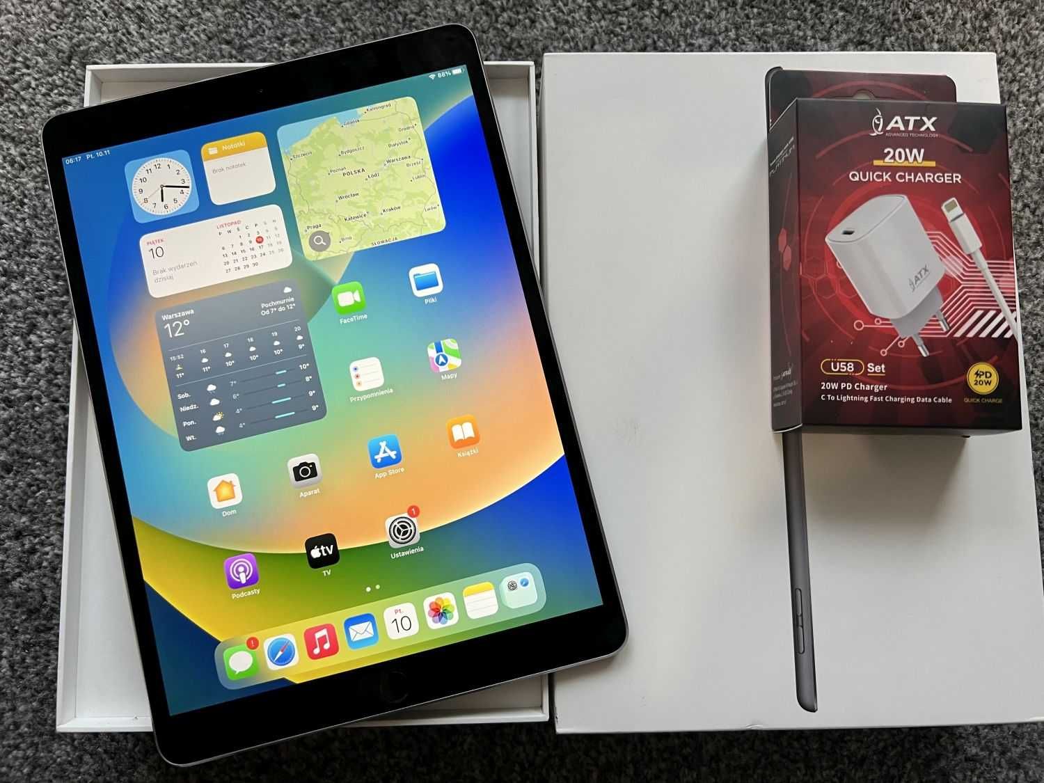 Tablet Apple iPad Pro 10.5 120hz 64GB WIFI Grey Szary Pencil FV23 Warszawa Wola OLX.pl
