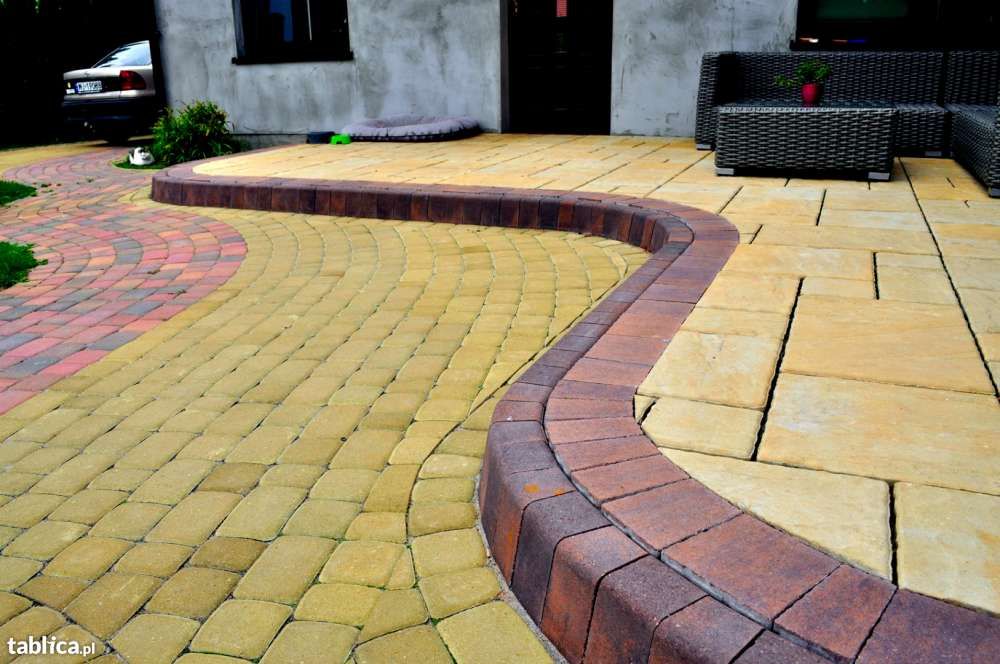 Układanie kostki brukowej usługi brukarskie brukarstwo Radzymin • OLX.pl