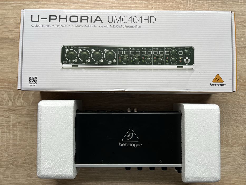 Behringer UMC404HD | interfejs audio | UPHORIA Ruda Śląska • OLX.pl