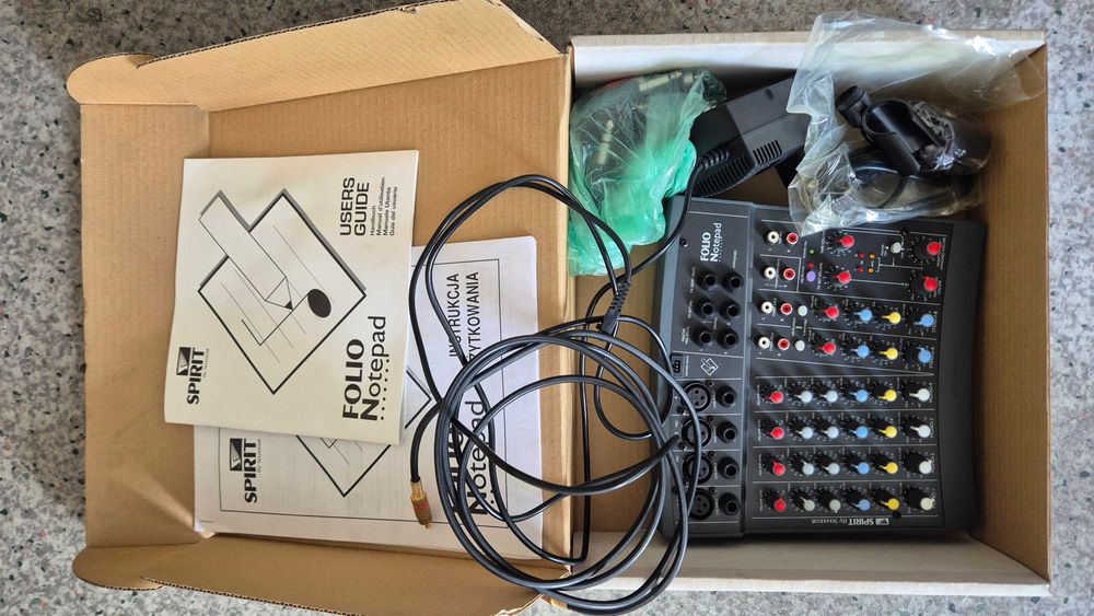 Mikser audio Spirit Folio NOTEPAD od Soundcraft Katowice Załęska Hałda ...